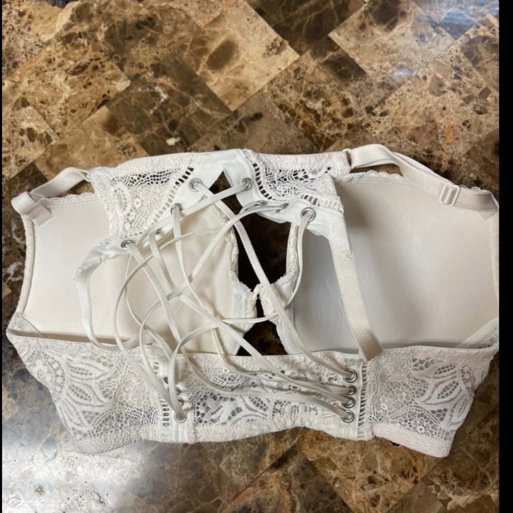 Cross Cross Back Bra - Gem